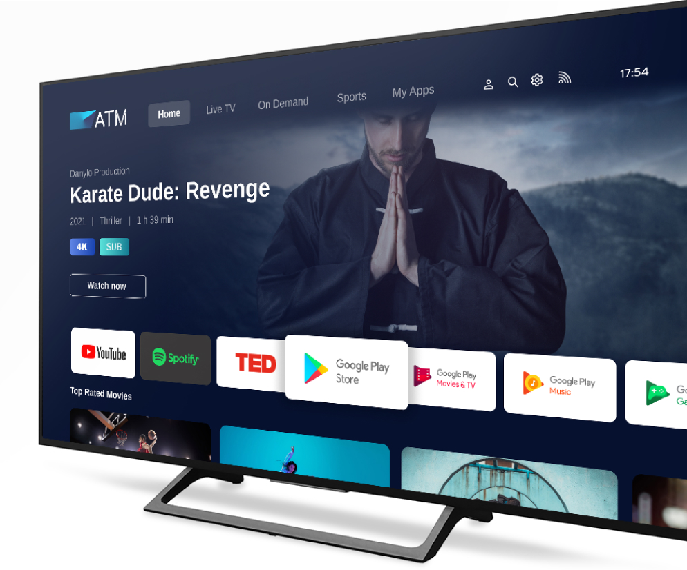 Launch your project with Android TV Operator Tier